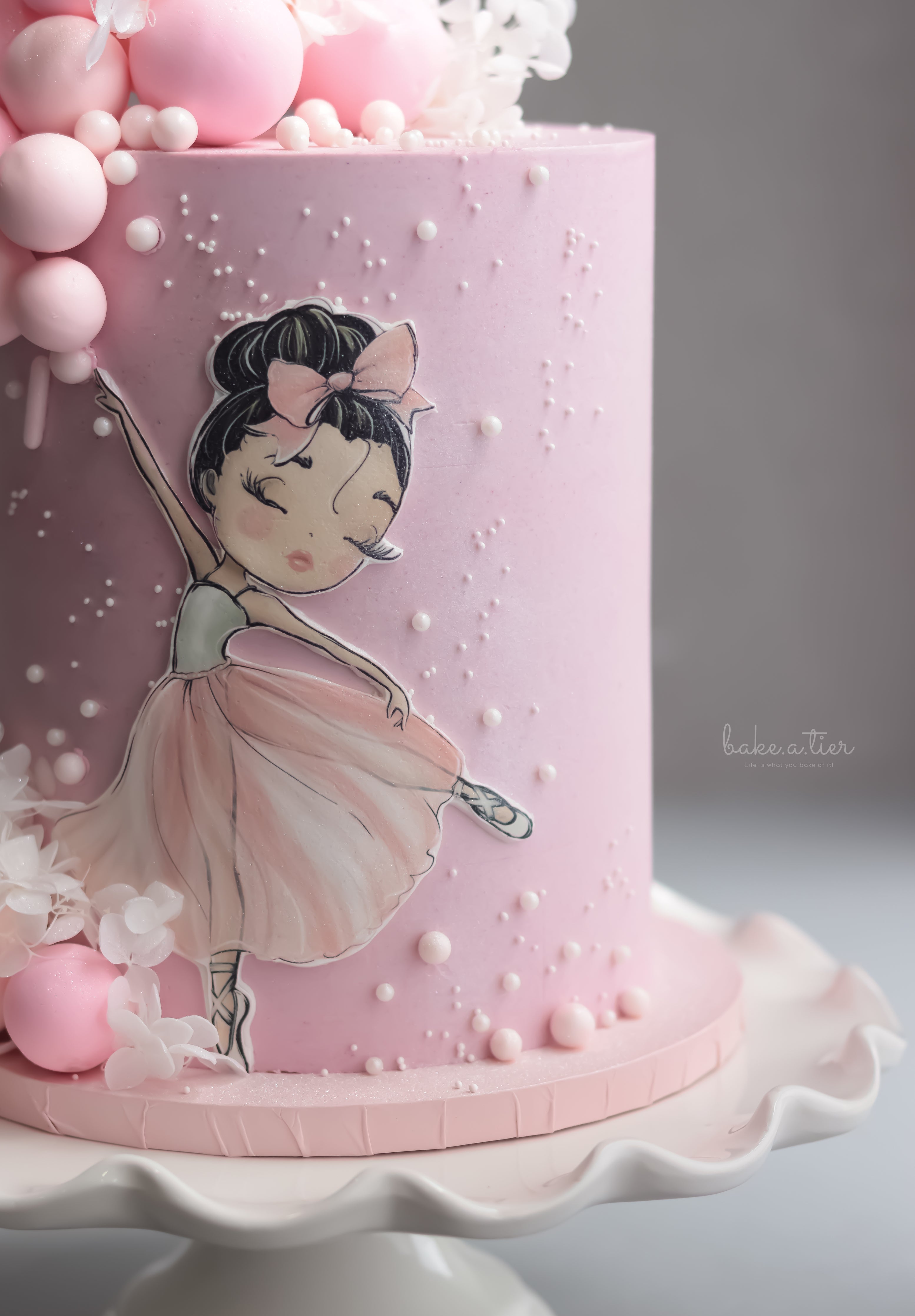 Ballerina Cake Bake A Tier